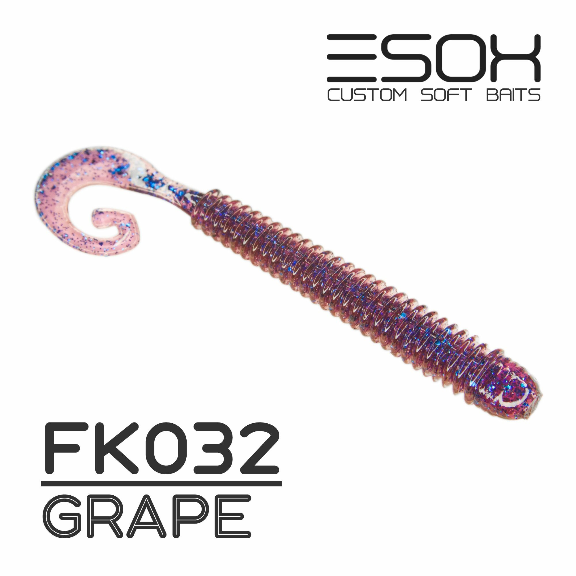 Мягкая приманка для рыбалки ESOX Saturnix 3" (80мм) 7шт.