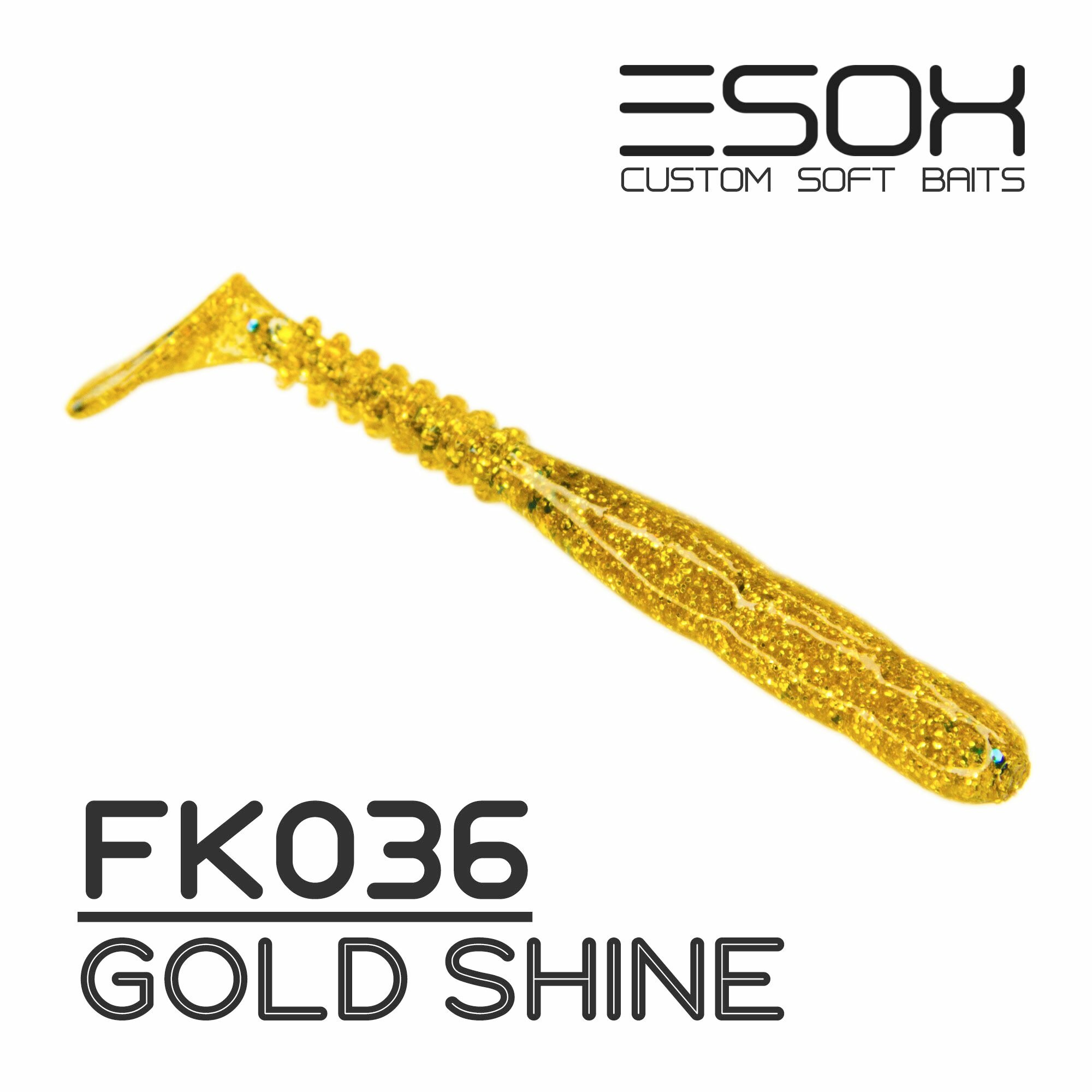 Мягкая приманка для рыбалки ESOX RockBabe Shad 2" (52мм) 10 шт