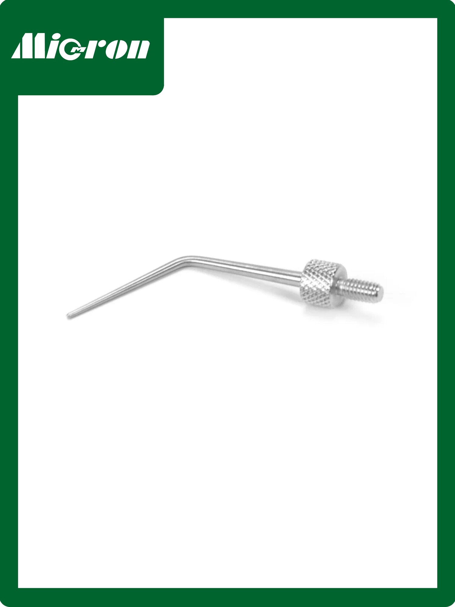 Наконечник для индикатора Micron J12 (45°x30) (резьба М2,5х0,45) (артикул 1090119)