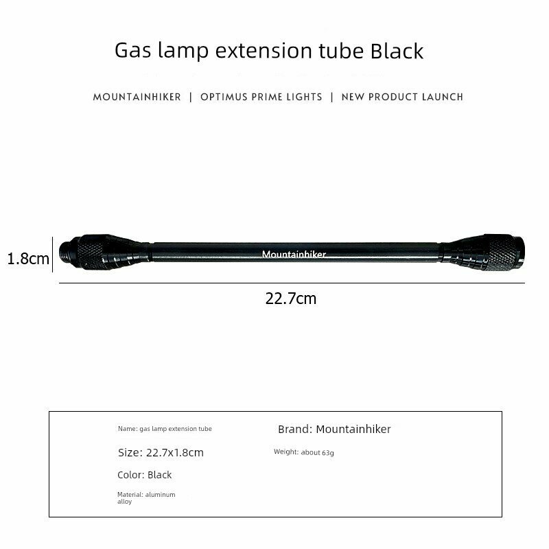 Газовая лампа для кемпинга Mountain Guest: сверхдолгое время работы от батареи, атмосферное освещение для палатки,