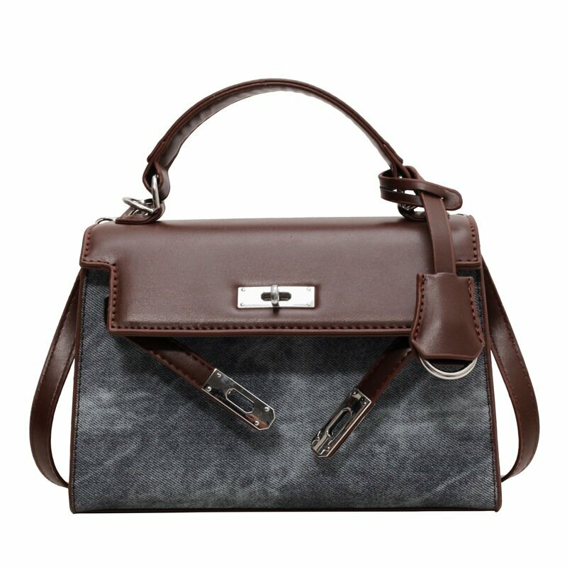 Ретро-сумка-клатч женская модная сумка Kelly bag высокого класса через плечо