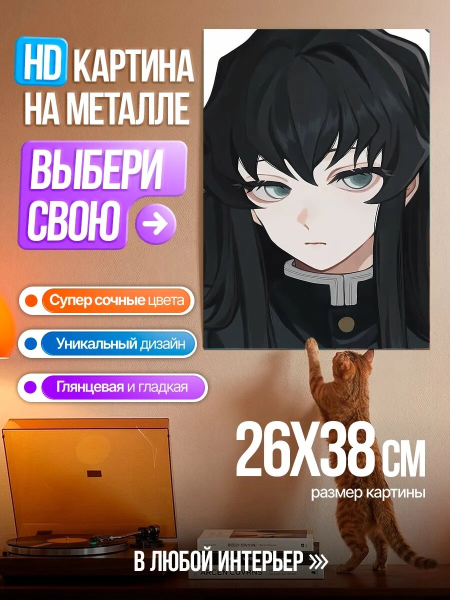 Картина на HD металле Муичиро Токито