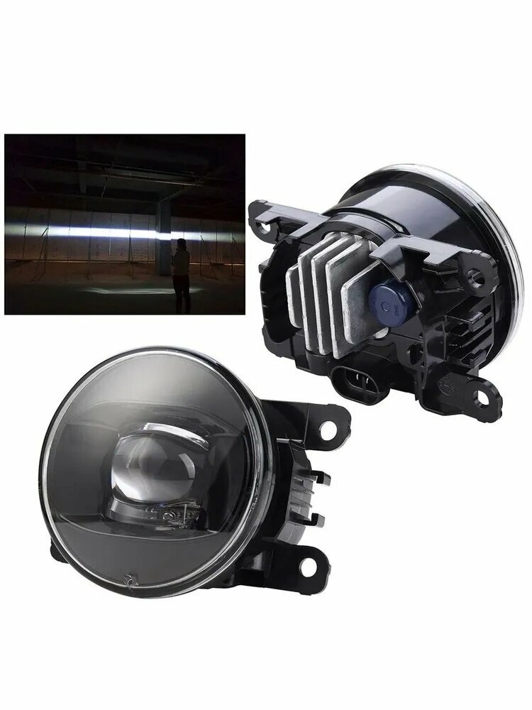 Лампа автомобильная LED, 2 шт. арт. Лада Нива Урбан Иксрей Ларгус FL Нива Тревел Форд Рено Джили Ситроен Митсубиси