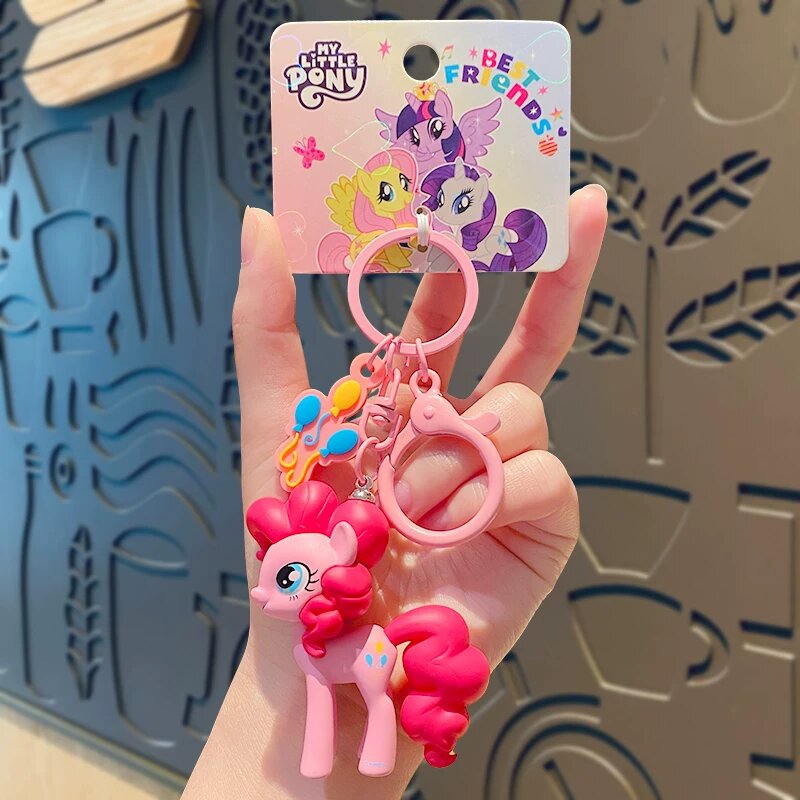 Плюшевый ключен с Пинки Пай из My Little Pony, серия Classic, мягкий милый дизайн для школьных сумок