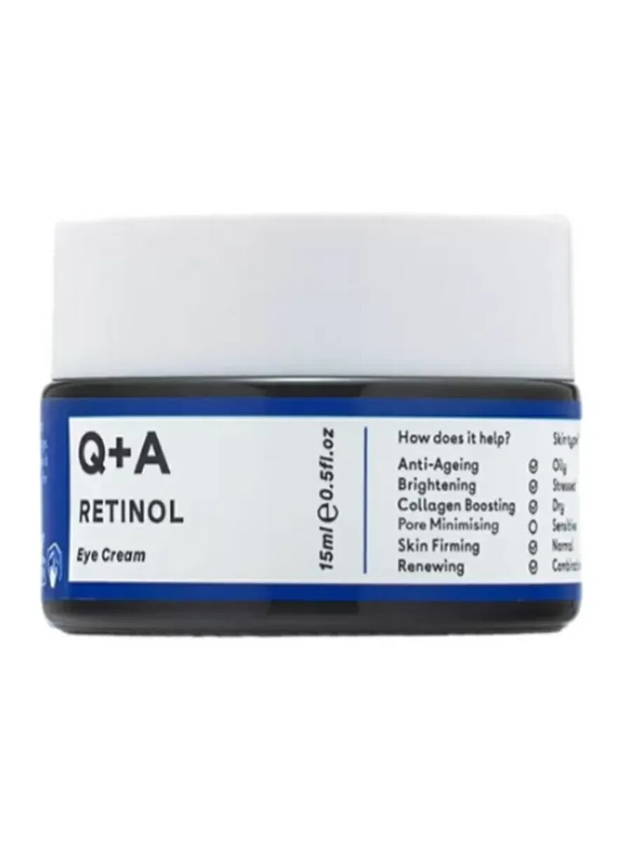 Q+A Retinol Eye Cream Крем для области вокруг глаз Re 15 мл