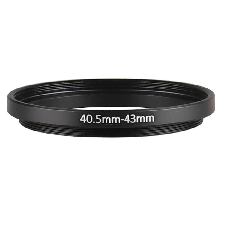 Переходное кольцо 40.5-43mm черное