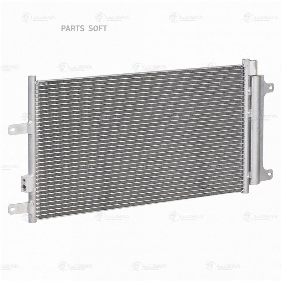 LUZAR LRAC-1664 Радиатор кондиц. для а/м Iveco Daily (06-) (LRAC 1664) ()