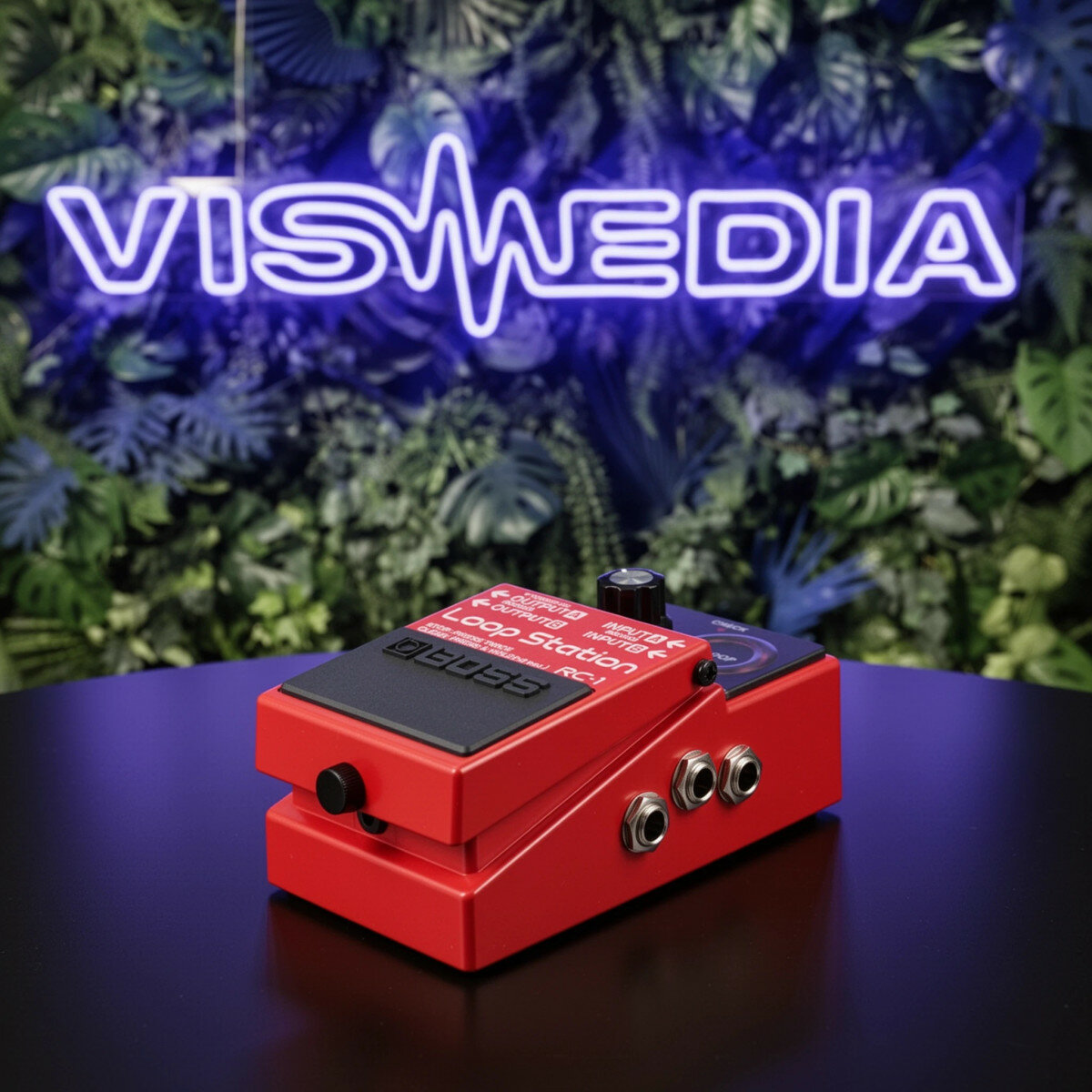 Педаль эффектов Boss RC-1, для клавишных/акустических/бас-гитар/электрогитар, портативная, металл