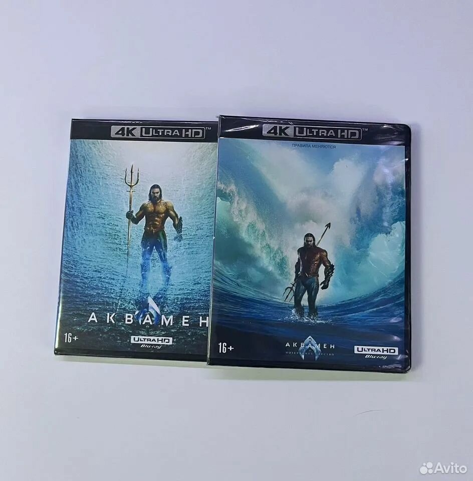 4K UHD Blu-ray. Аквамен+Аквамен 2