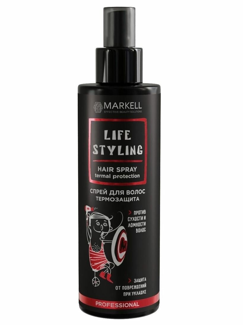 Markell Спрей для волос LIFESTYLING термозащита 195 мл