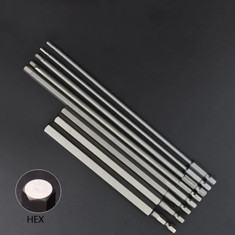 Магнитные биты OEING 5mm-150MM Long, 150 мм