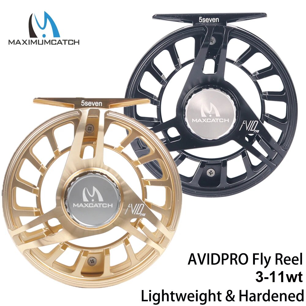 Катушка для нахлыста Maxcatch AVID PRO Black 9-11wt — фото 1
