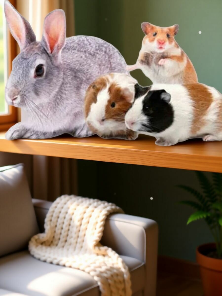 Корм для кроликов, морских свинок и грызунов 700 г.