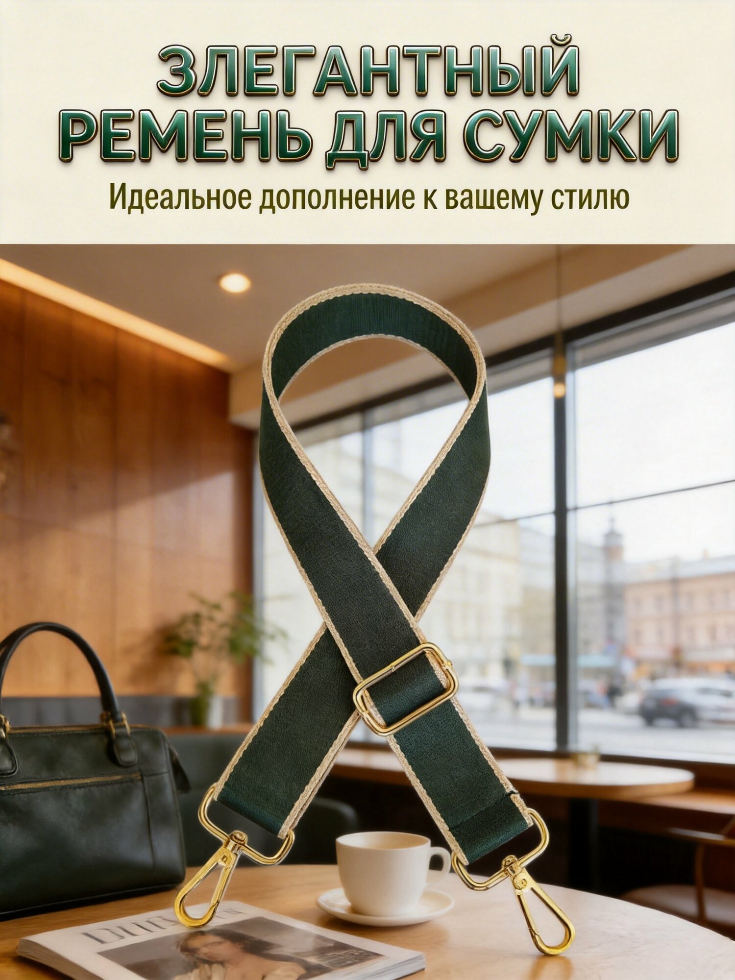 Регулируемый плечевой ремень для сумки, нейлоновый ремешок шириной 3,8 см и длиной 80-130 см, цвет как показано