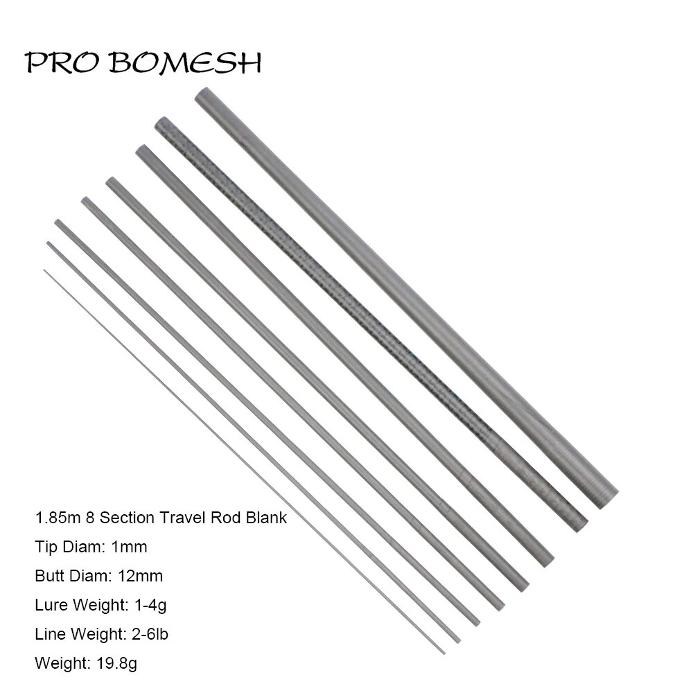 PRO BOMESH Toray UL 1,85 м Углеродная удочка для форели