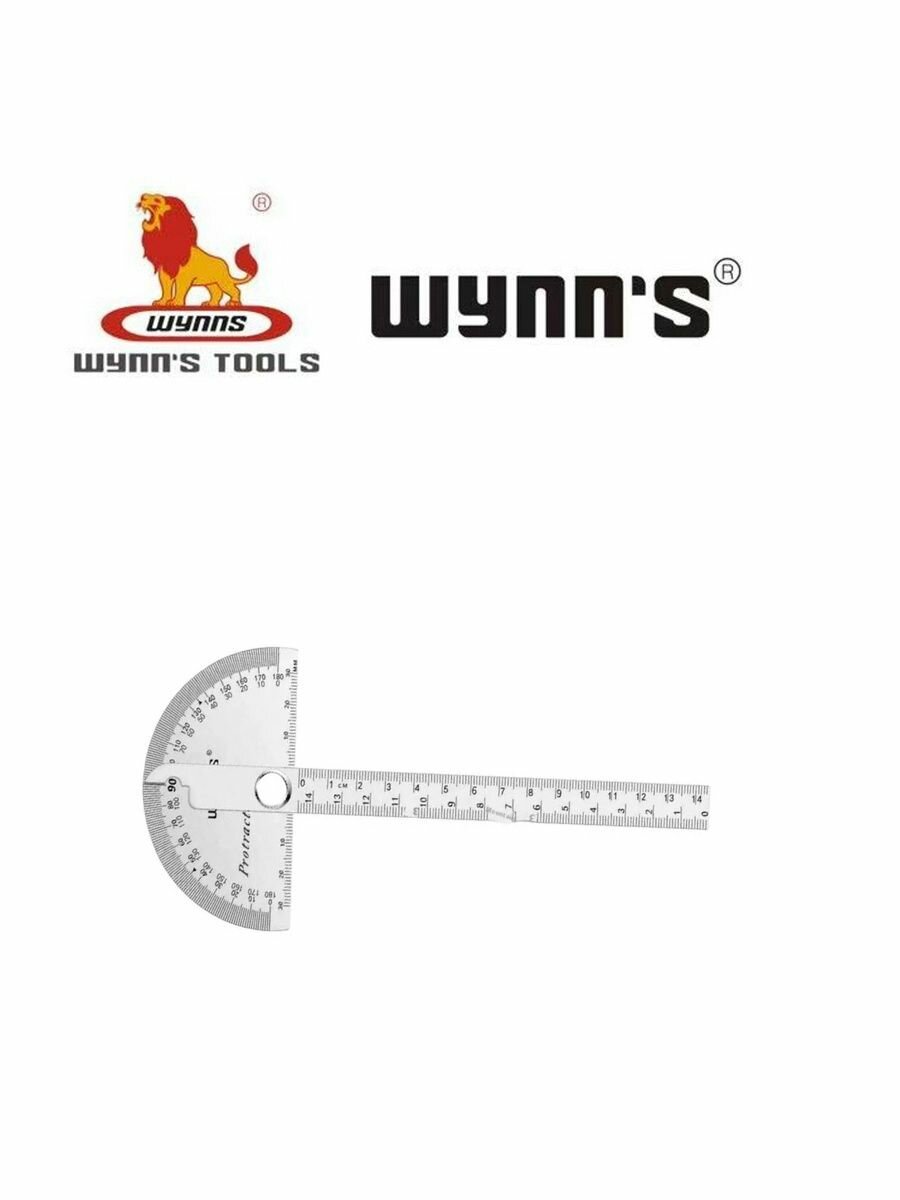 Транспортир 90х150мм W0262A/ Wynns Tools