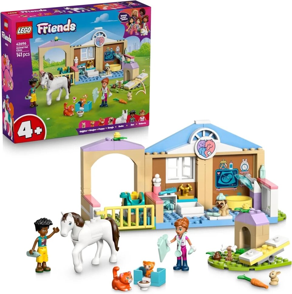 Конструктор LEGO Friends 42696 Ветеринарная клиника 141 дет.