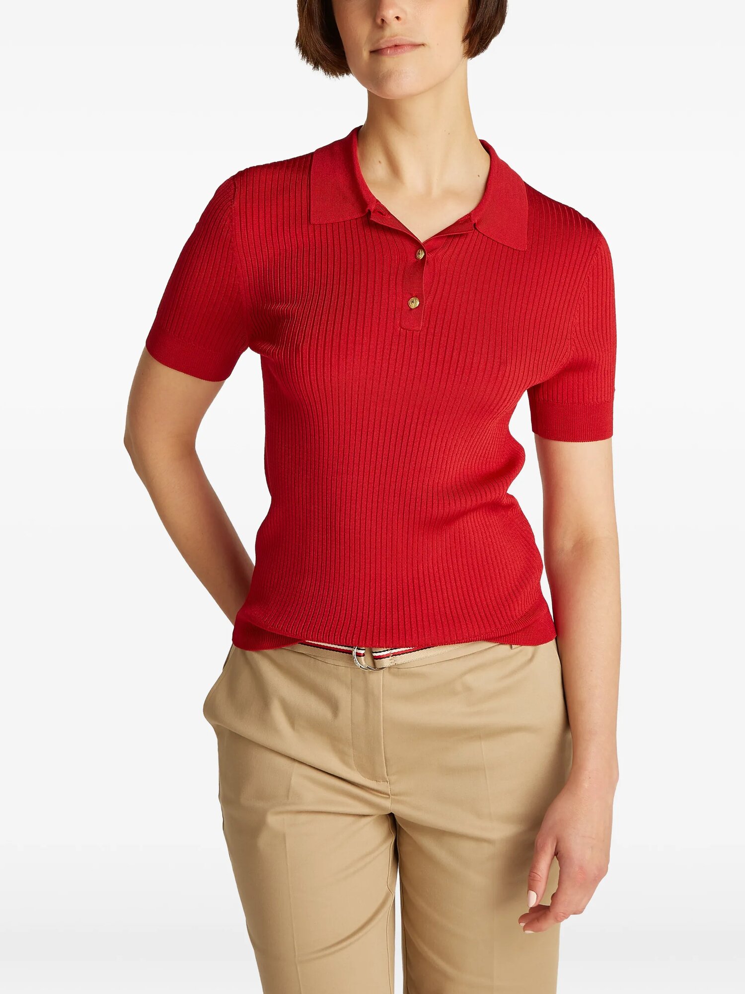 Рубашка TOMMY HILFIGER, размер 2XL, red — фото 1
