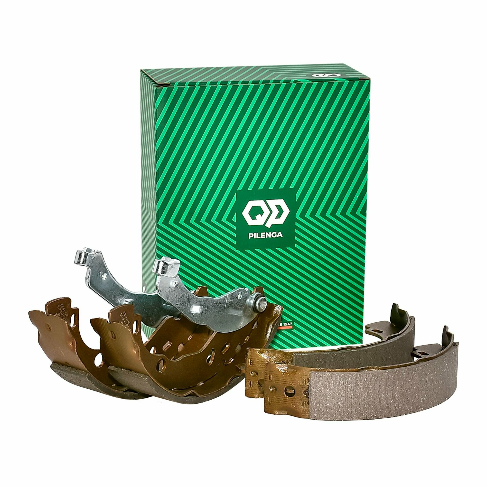 Колодка тормозная ВАЗ LADA X Ray, RENAULT, NISSAN, DASIA задняя, сист. Bosch барабан 203/39мм (Pilenga) (4шт.)