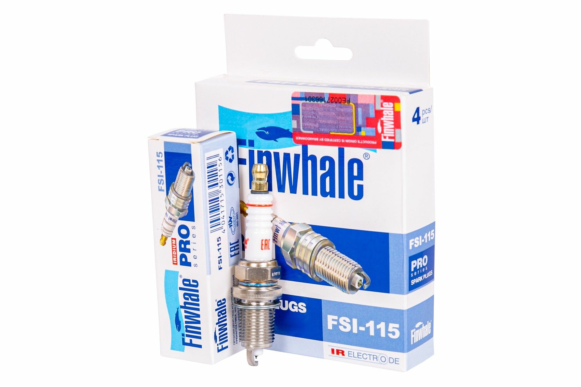 Свеча зажигания IRIDIUM (FINWHALE)