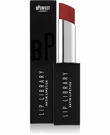 Губная помада BPerfect Lip Library Satin, оттенок scarlet, 3 г