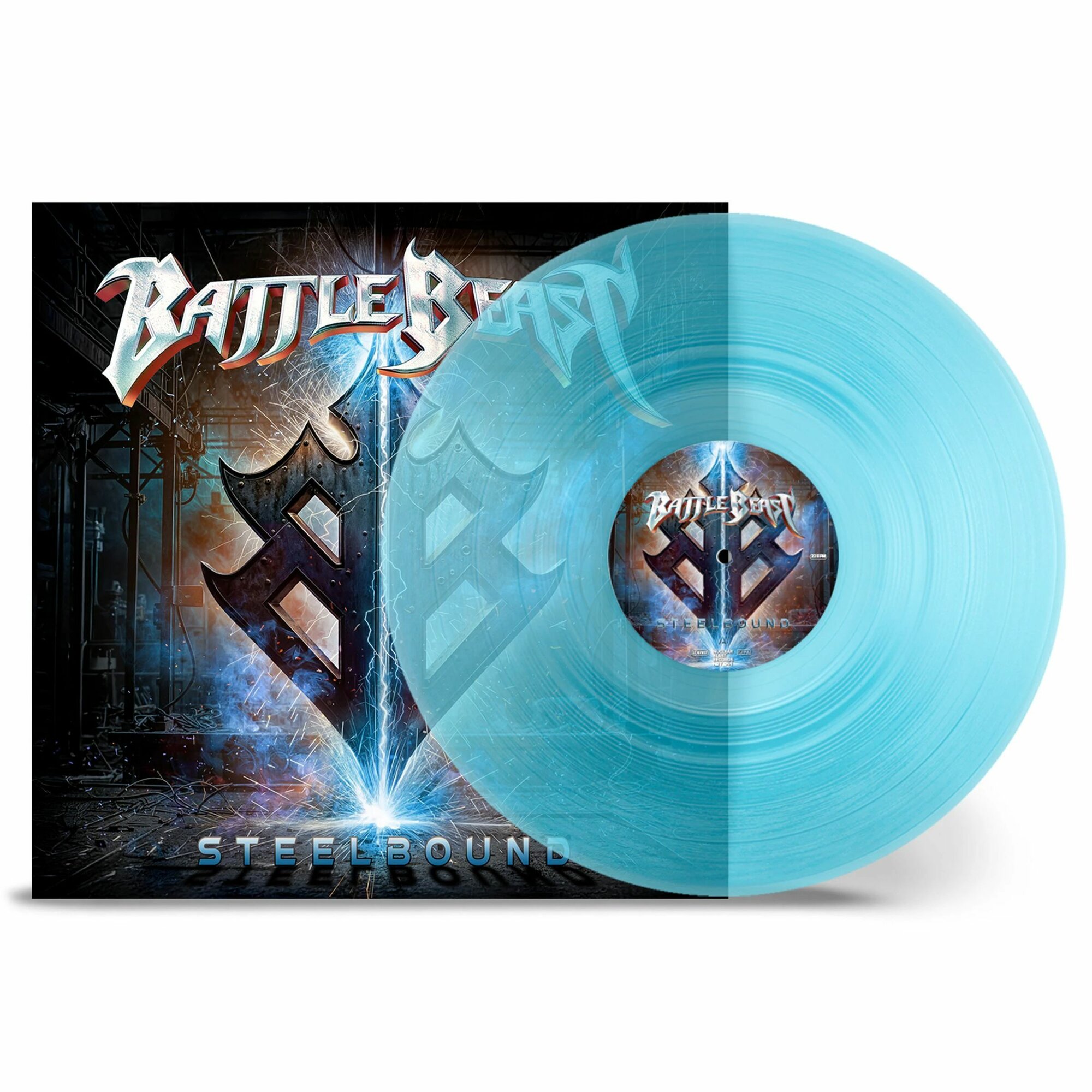 Виниловая пластинка Battle Beast - Steelbound (LP, Прозрачный винил кюрасао ) 2025