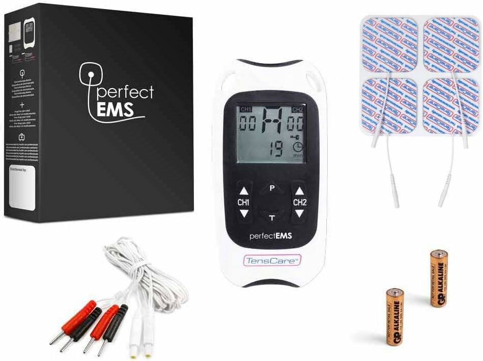 TensCare Устройство для тренировки мышц и снятия боли Perfect EMS - 12 EMS and TENS Programmes for Muscle Strengthening and Conditioning