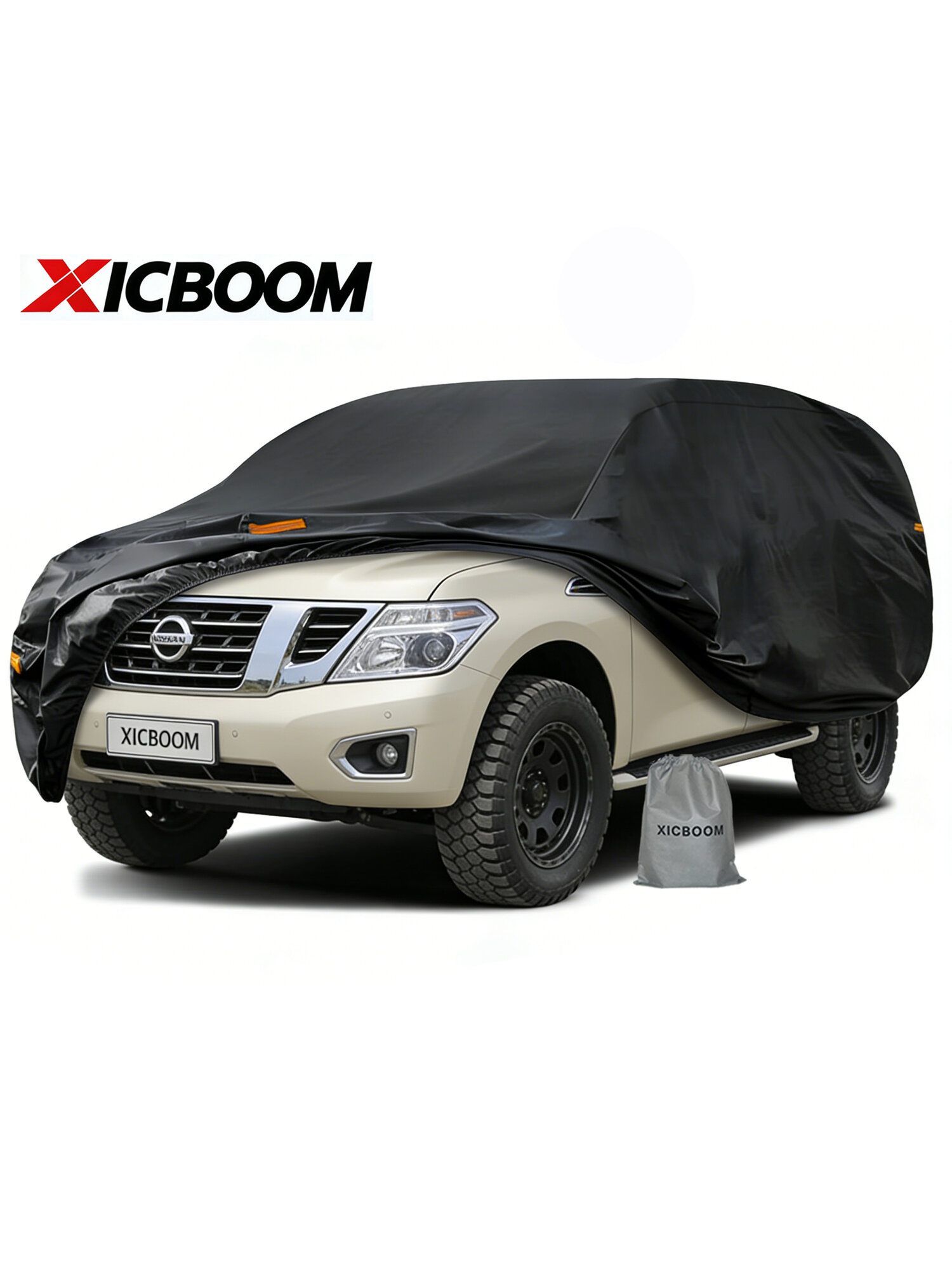 XICBOOM Чехол на автомобиль Nissan Patrol, Нетканое полотно, Хлопок, 1 шт.