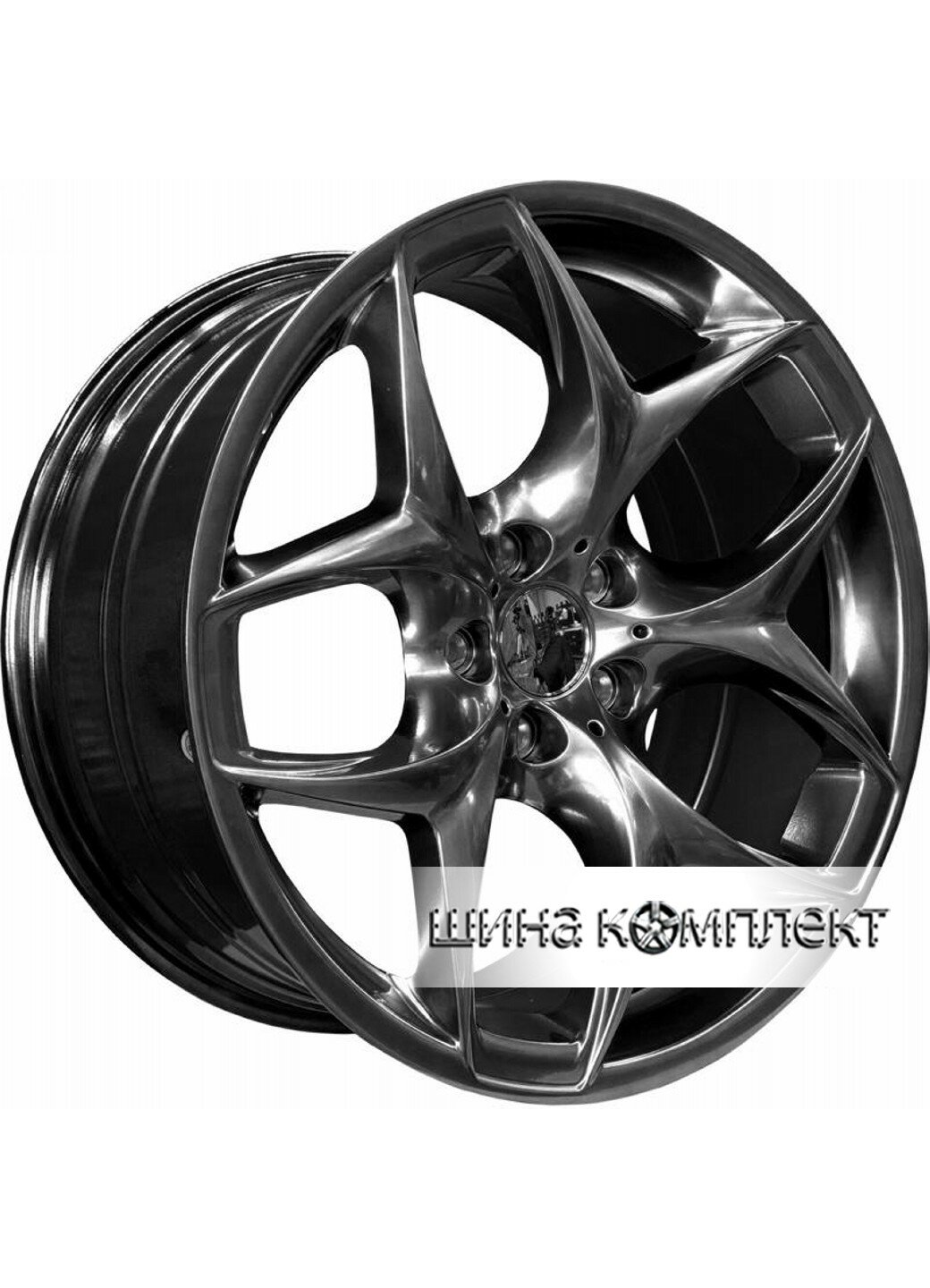 Колесный диск PDW 5501 9,5x20 5x120 ET40 74,1 Hyper Black литой для автомобиля