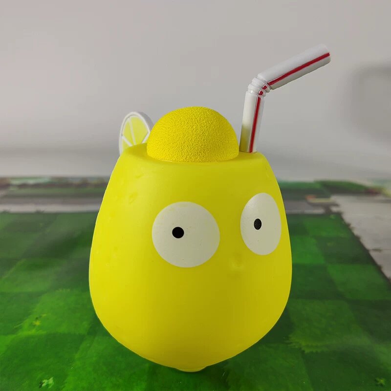 Набор мягких резиновых игрушек Plants vs. Zombies: большие фигурки, ветрозащитные орхидеи, для мальчиков, кукла-лимон с
