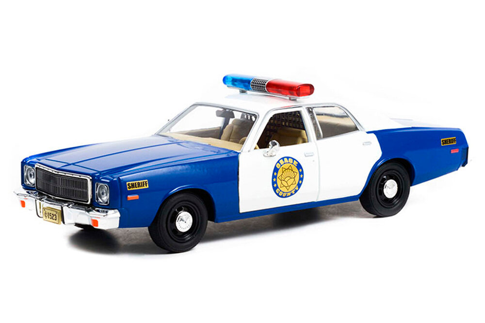Модель коллекционная GREENLIGHT Plymouth fury "osage county sheriff" 1975