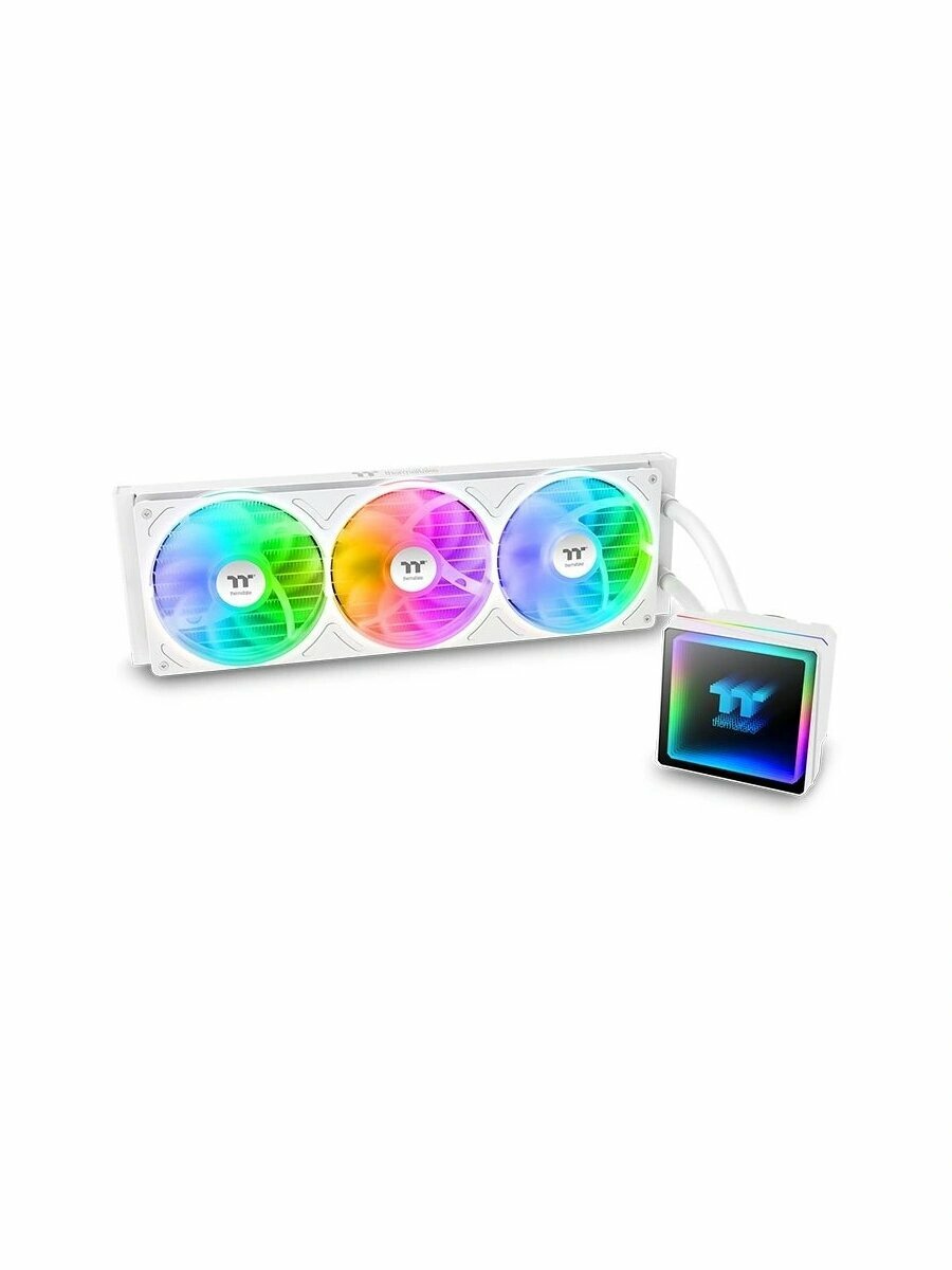 Система водяного охлаждения Thermaltake TH360 V3 Snow ARGB Soc-AM5/AM4/1200/1700/1851 белый 4-pin 37