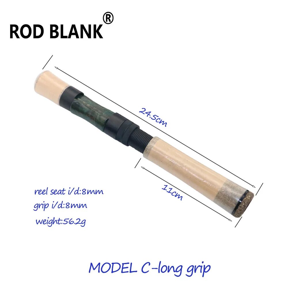 ROD BLANK Model C long grip, 24.5см