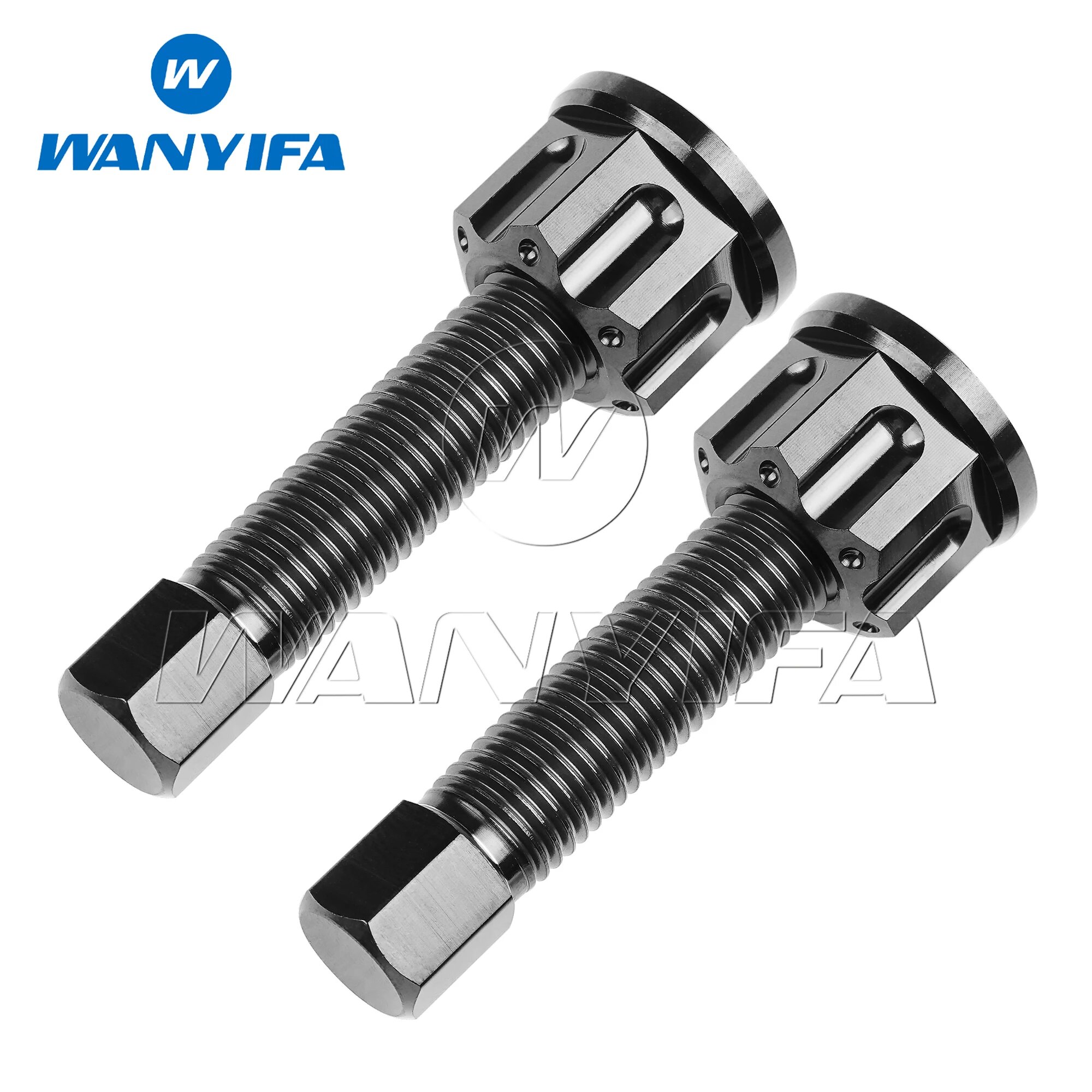Титановые болты Wanyifa M8x47 Black Fancy