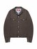 Куртка Junya Watanabe Pinstripe elbow-patch jacket, размер 48, brown