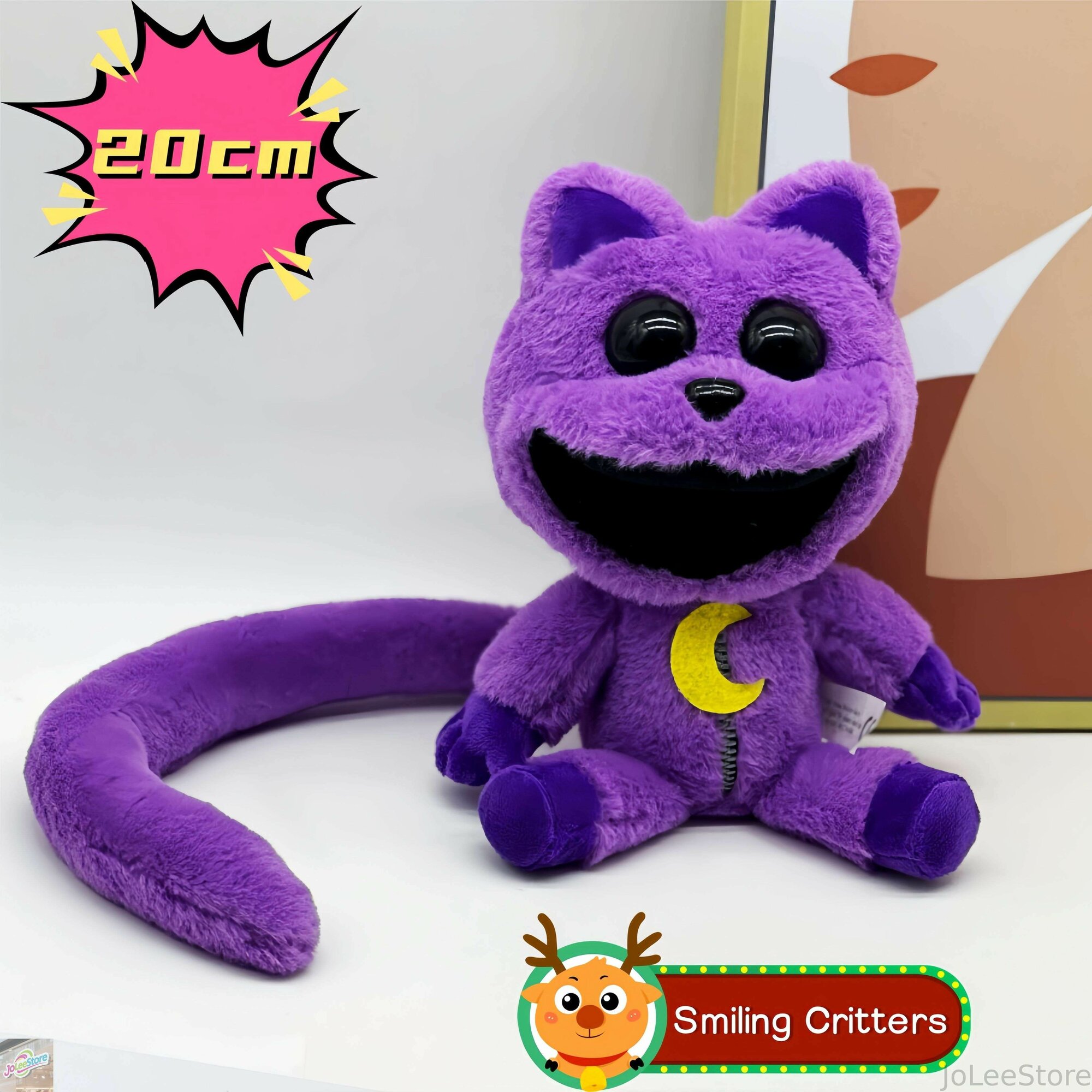 Мягкая игрушка Poppy Playtime Улыбающиеся звери CatNap(Smiling Critters)