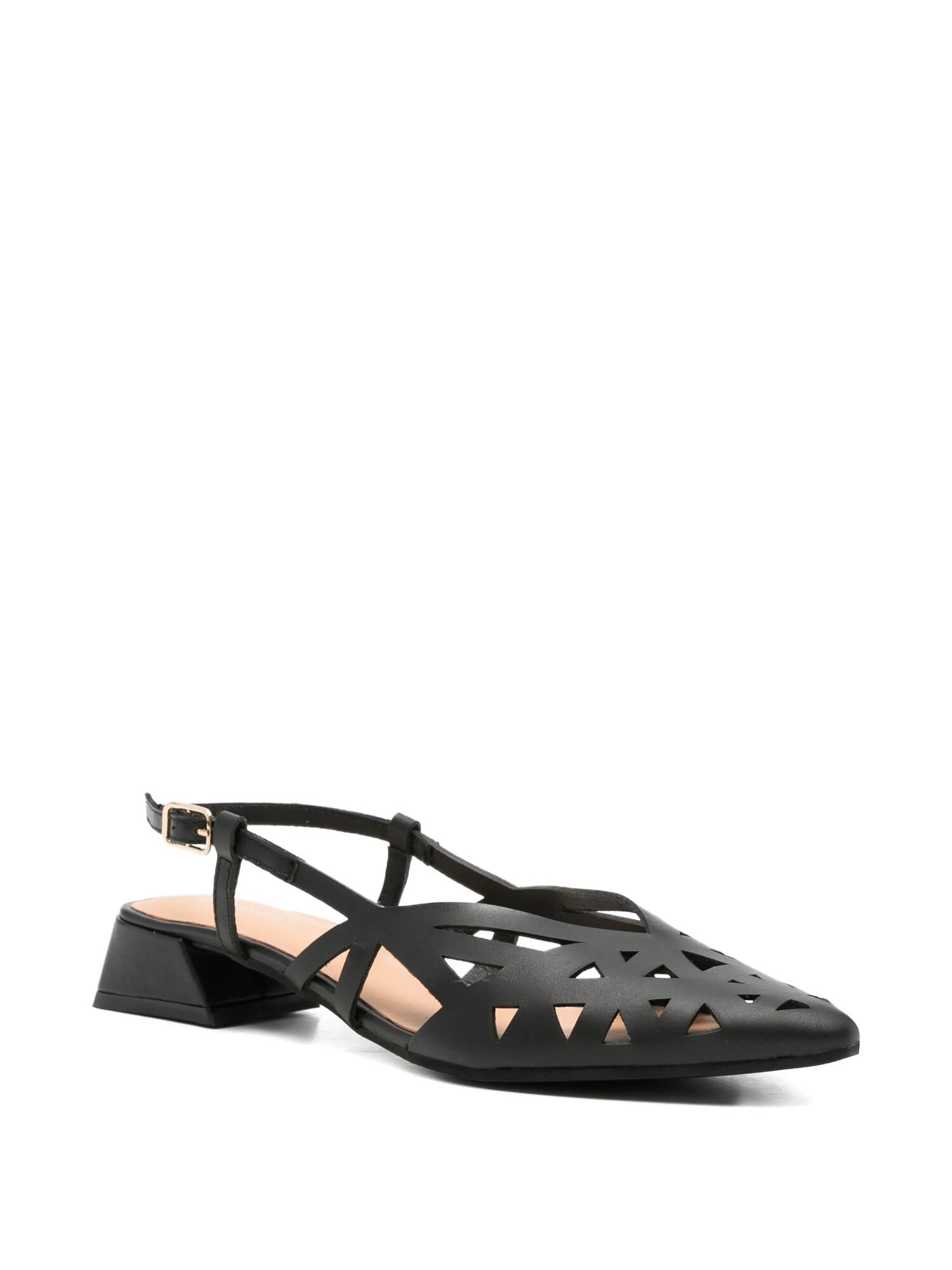 Туфли Gioseppo Cut-out slingback pumps, размер 39, black/black — фото 1