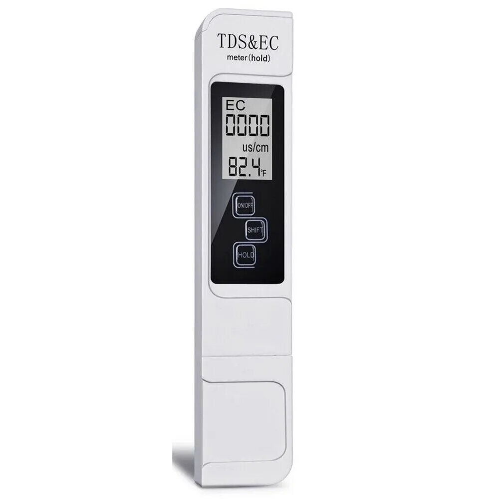 TDS EC метр Цифровой тестер качества воды 0-9999 PPM Диапазон измерения измеритель температуры чистоты воды