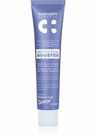 Зубная паста Curasept Daycare Protection Junior Booster 7-12 years, bubble gum, 50 мл