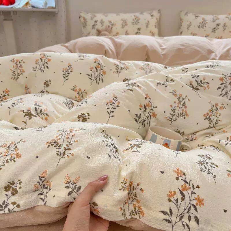Двойной слой кружева постельное покрывало 150x200 см/180x220 см мягкая нежная ткань без выцветания и линьки круглый год