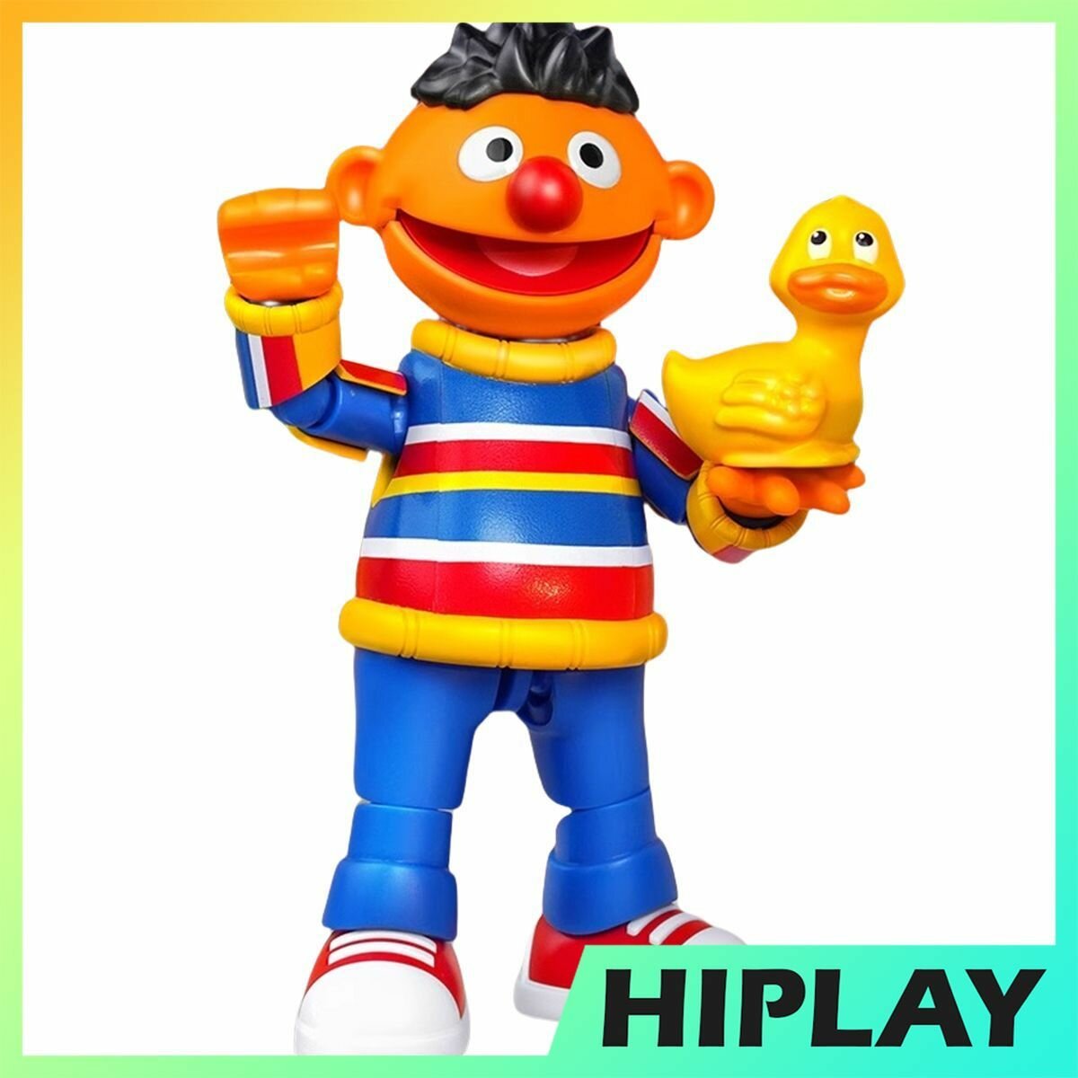 HIPLAY Blokees Sesame Street Buddies Magic Version Wave 2 Ernie Фигурка