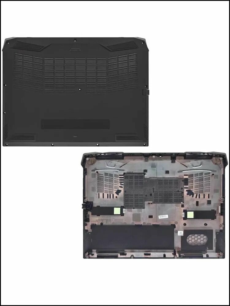 Поддон для ноутбука ACER Nitro5 AN515-58 N22C1 AN515-46 (Нижняя часть корпуса) черное