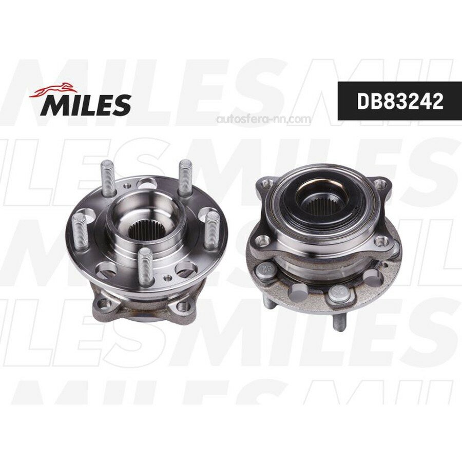 MILES DB83242 Ступица с подшипником HYUNDAI SANTA FE 15-/KIA SORENTO 15- пер.