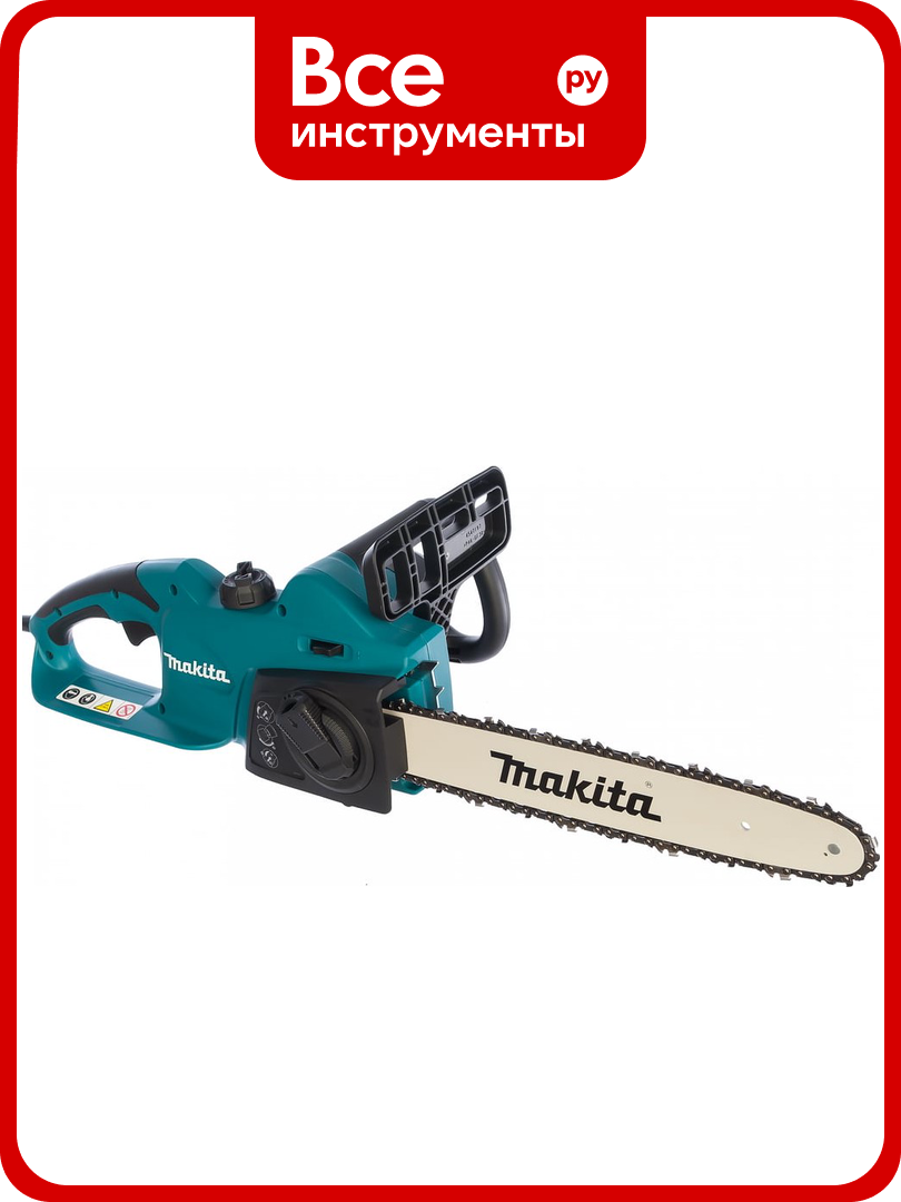 Электрическая цепная пила Makita UC3541A, с инструментом, для распиливания древесины
