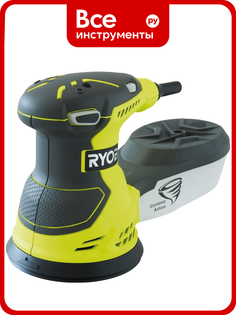 Эксцентриковая шлифмашина Ryobi ROS300A 5133001142