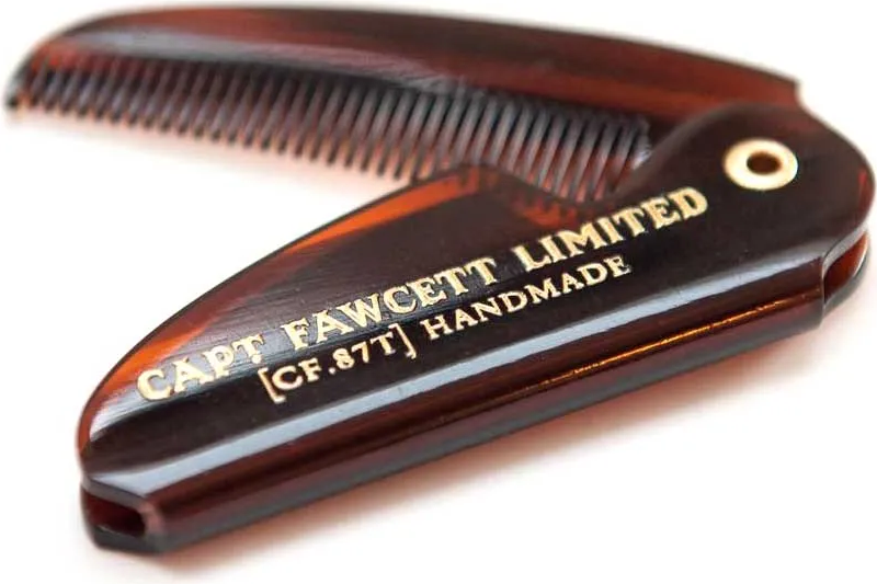 CAPTAIN FAWCETT Складная расческа для усов Captain Fawcett Folding Pocket Moustache Comb 50ml