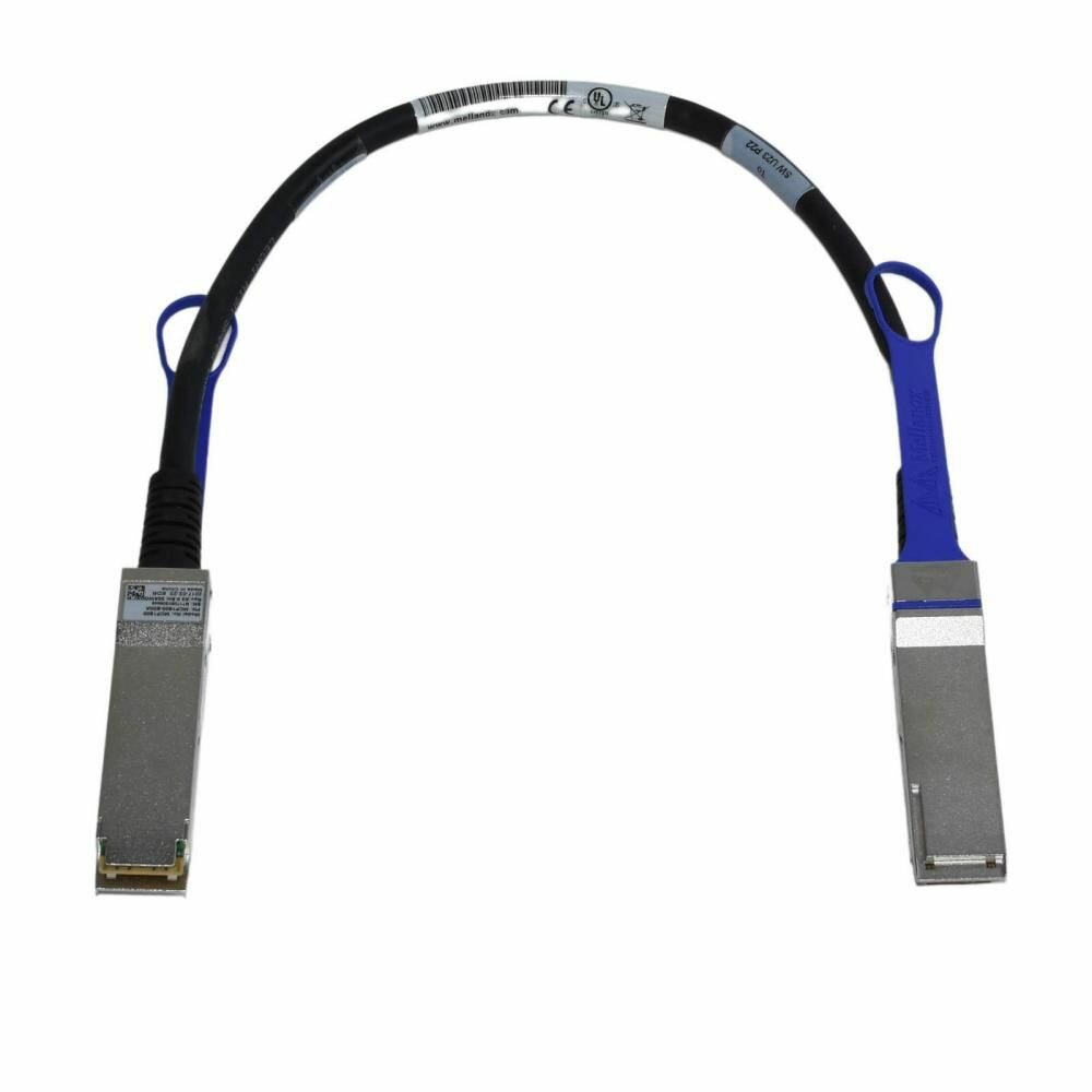 Трансивер-кабель Mellanox MCP1600-E00AE30 IB EDR up to 100Gb/s QSFP28 0.5m Black 30AWG