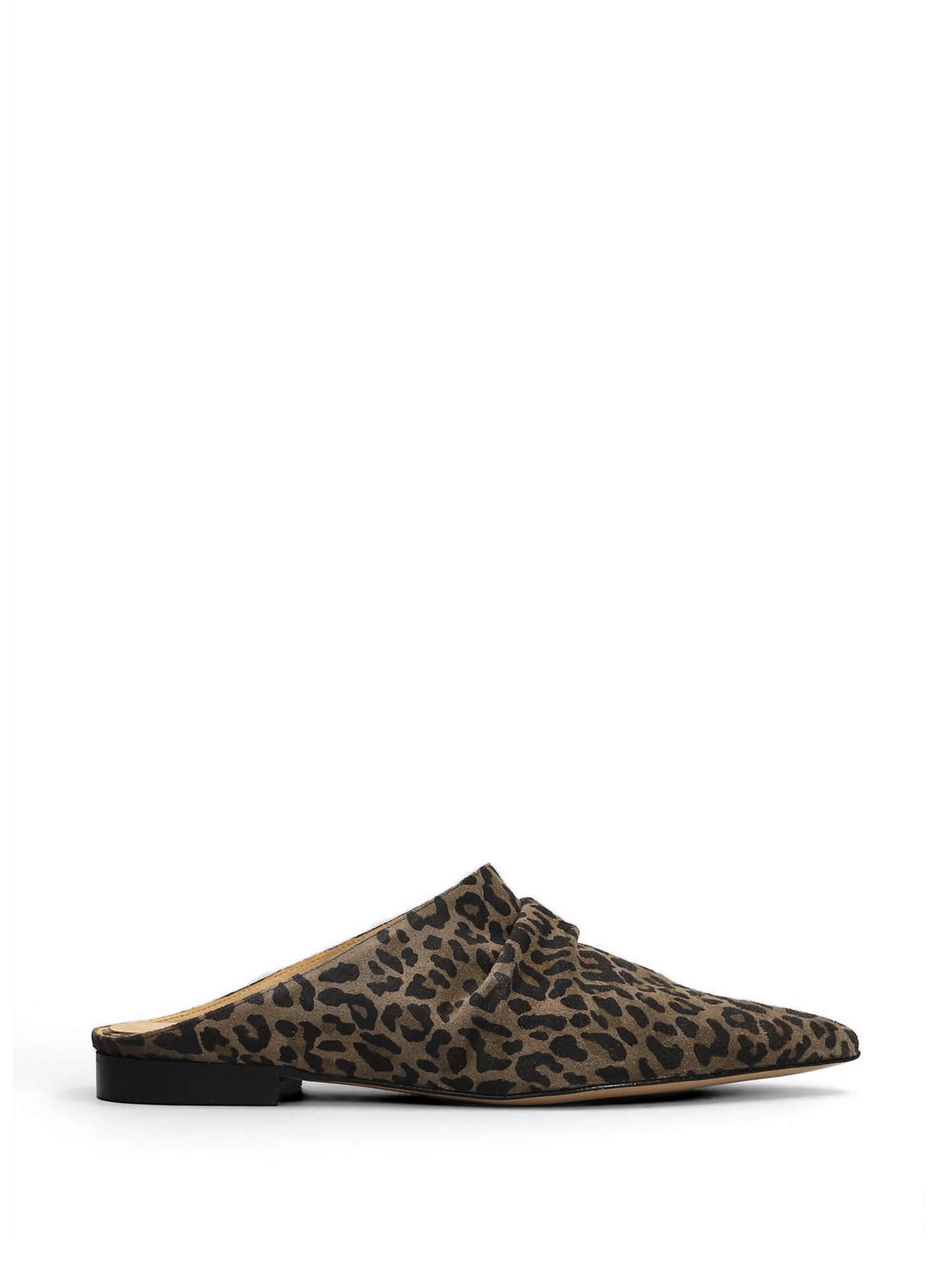 Мюли Alchimia Di Ballin Leopard-print gathered mules