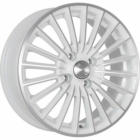 Колесный литой диск СКАД Веритас R15x6 4x98 ET38 CB58.6 Almaz_white