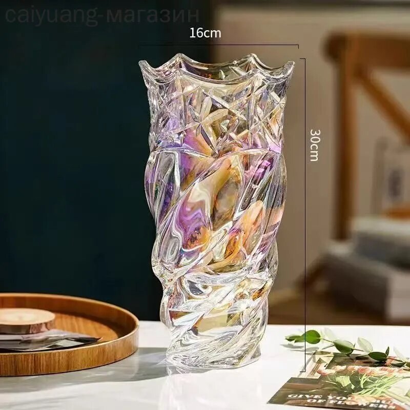 Ваза, 30 см , Хрусталь